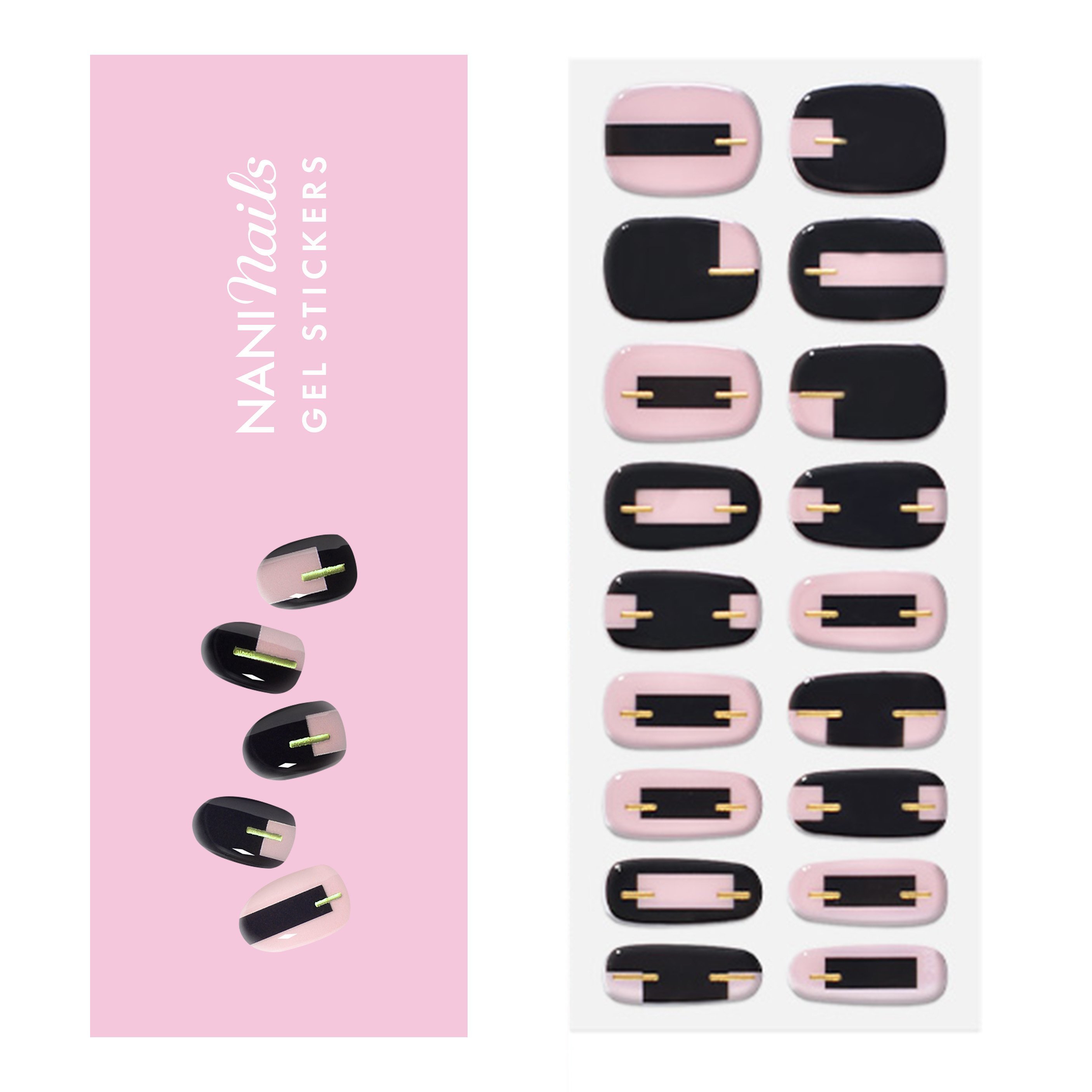 NANI Gel Stickers - 20 - NaniNails.cz