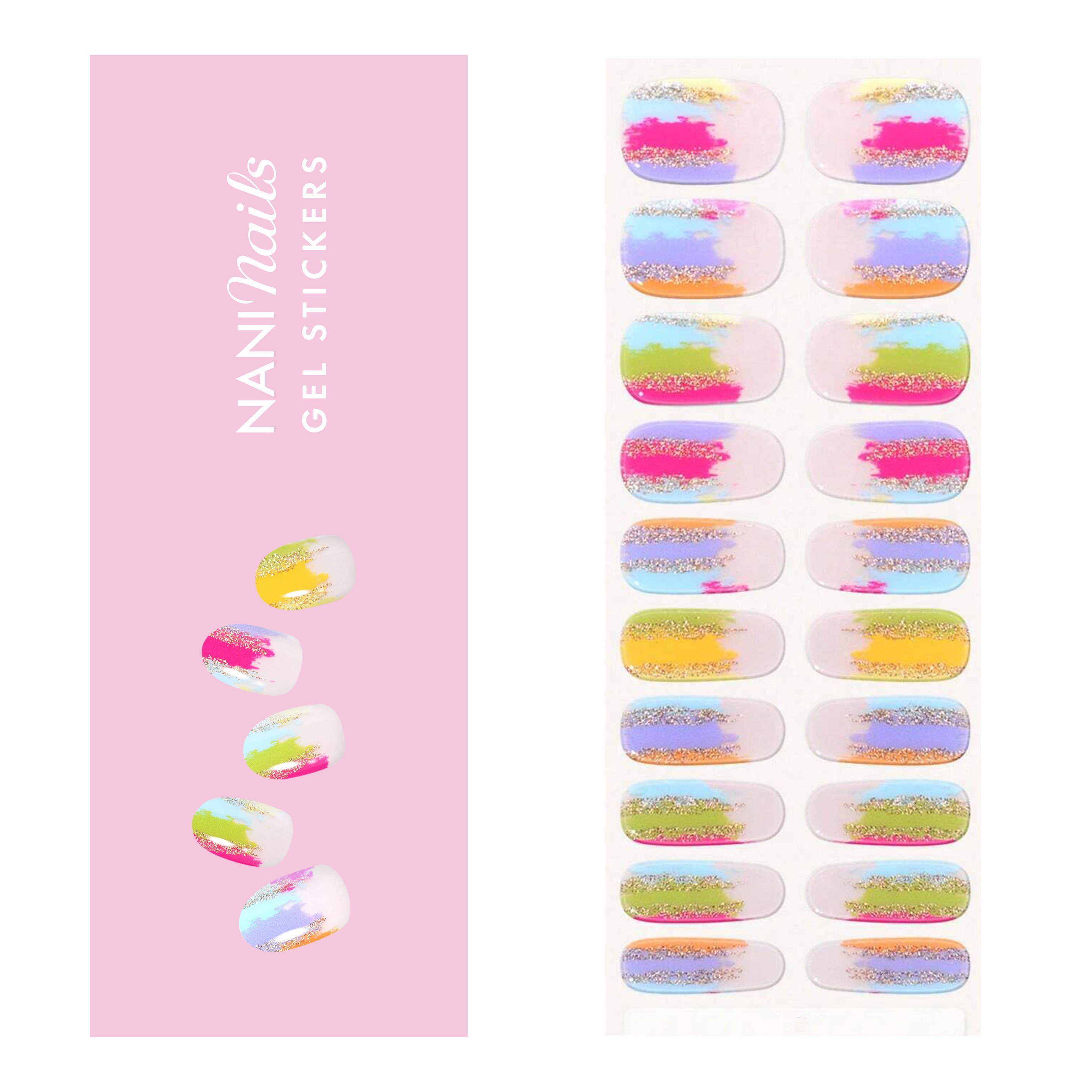 NANI Gel Stickers - 2 - NaniNails.cz