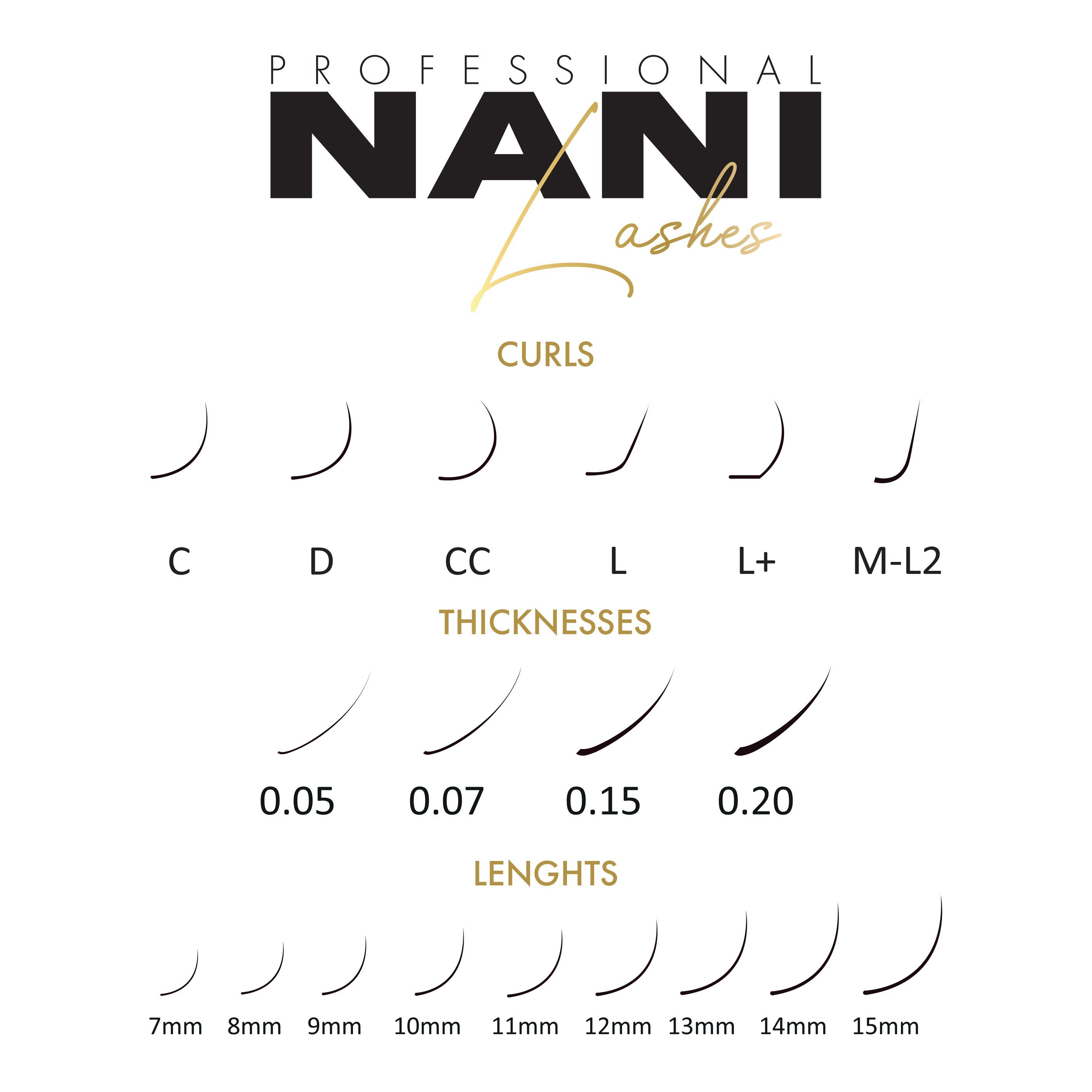 NANI UV gel Amazing Line 5 ml - Coco Bean - NaniNails.hr