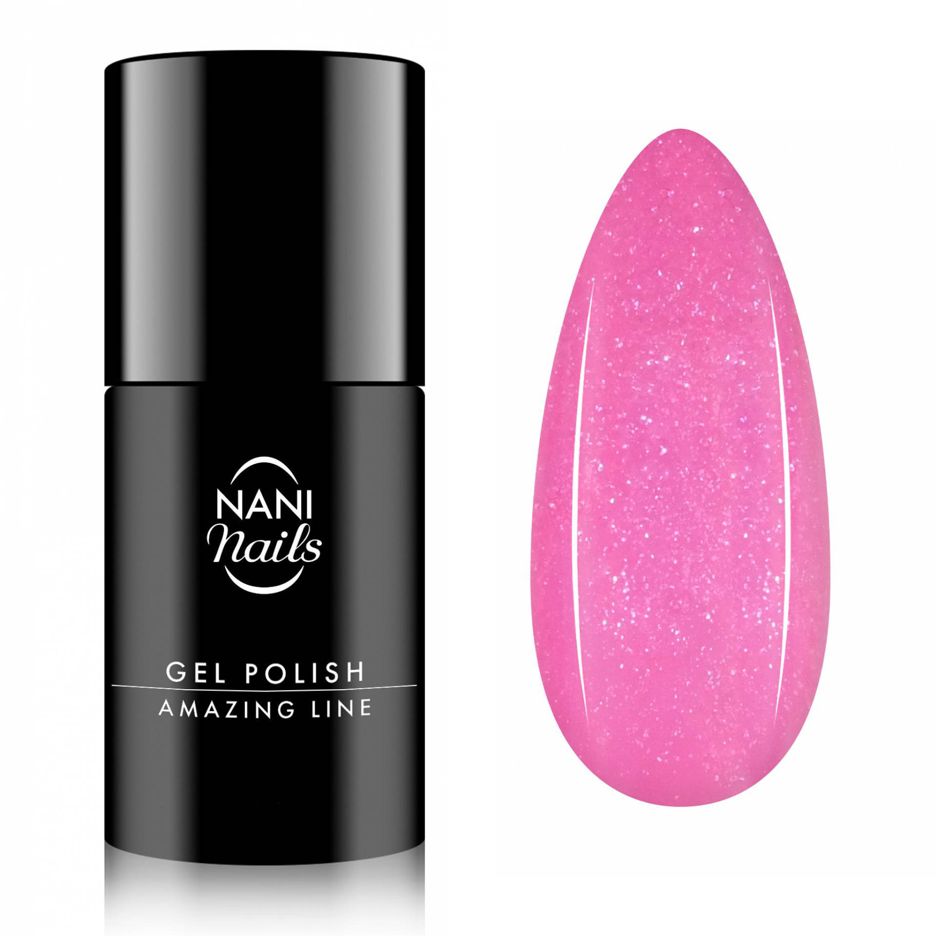 NANI Hard Base Cover 7in1 gél lakk 5 ml – Sparkling Rose - NaniNails.hu